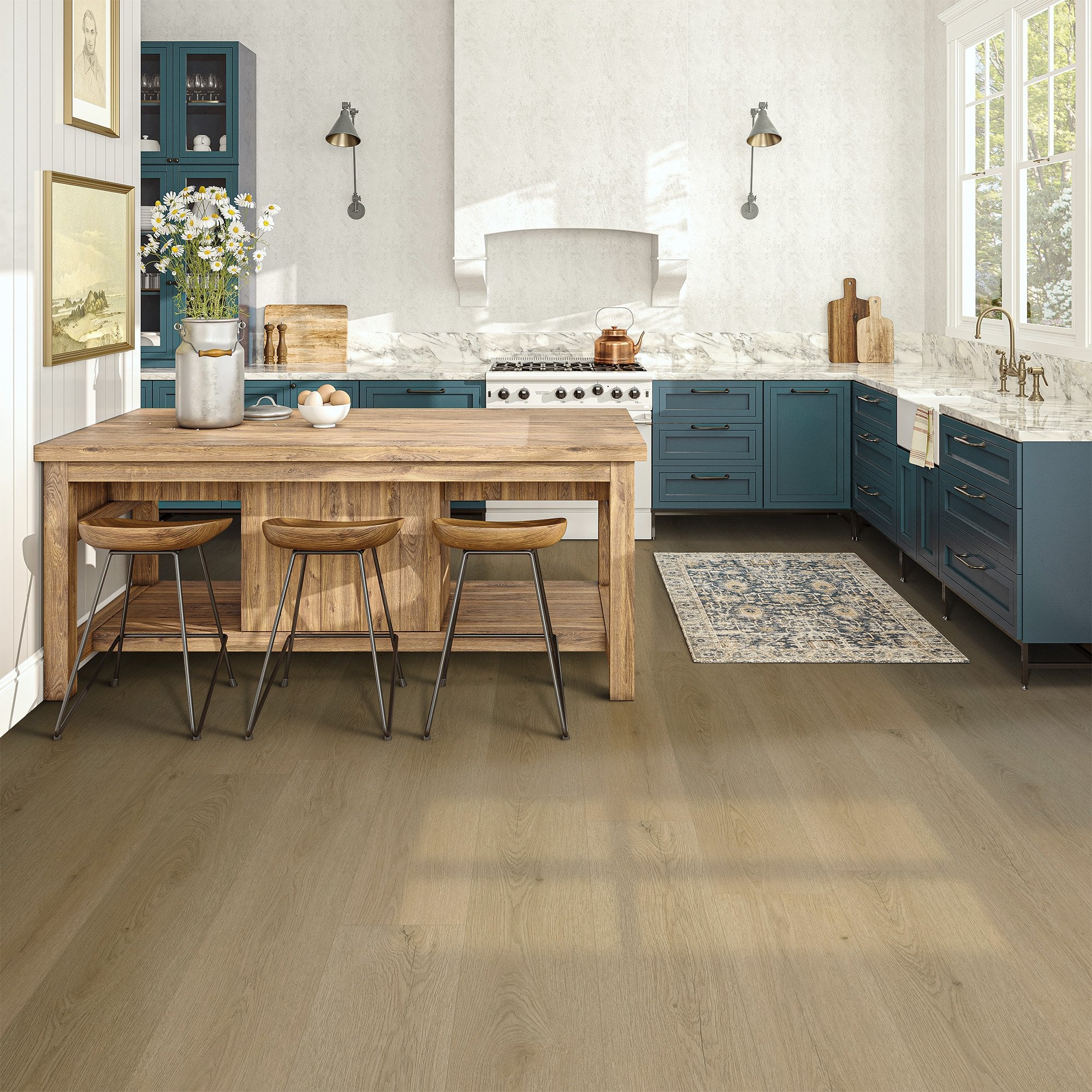 Champagne Oak Comfort Luxe 12mm Laminate | Leader Online