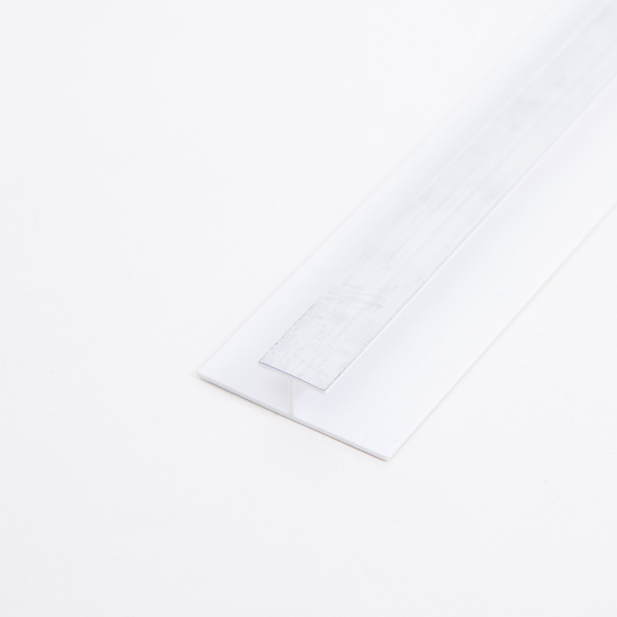 PVC Shower Panel Join Trim - Silver | Leader Online
